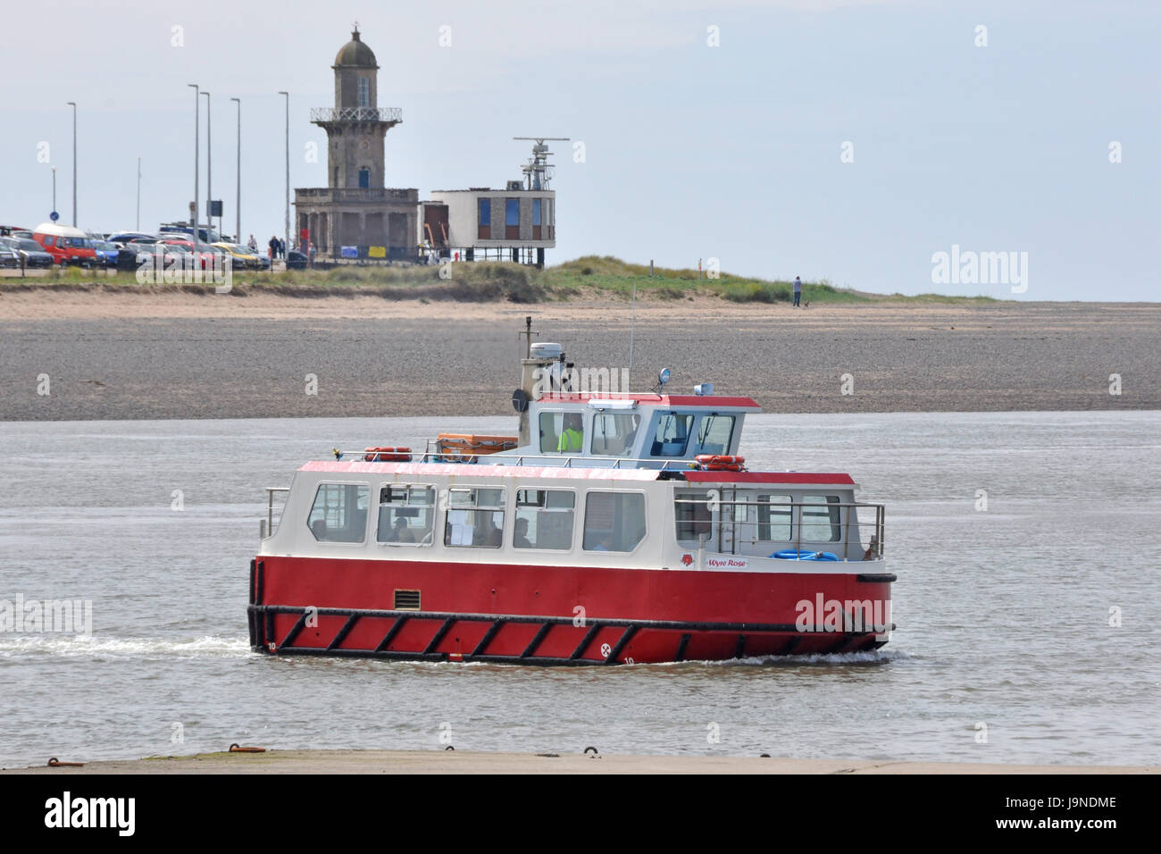 Wyre ferry from Fleetwood to Knott End, Lancashire Stock Photo - Alamy