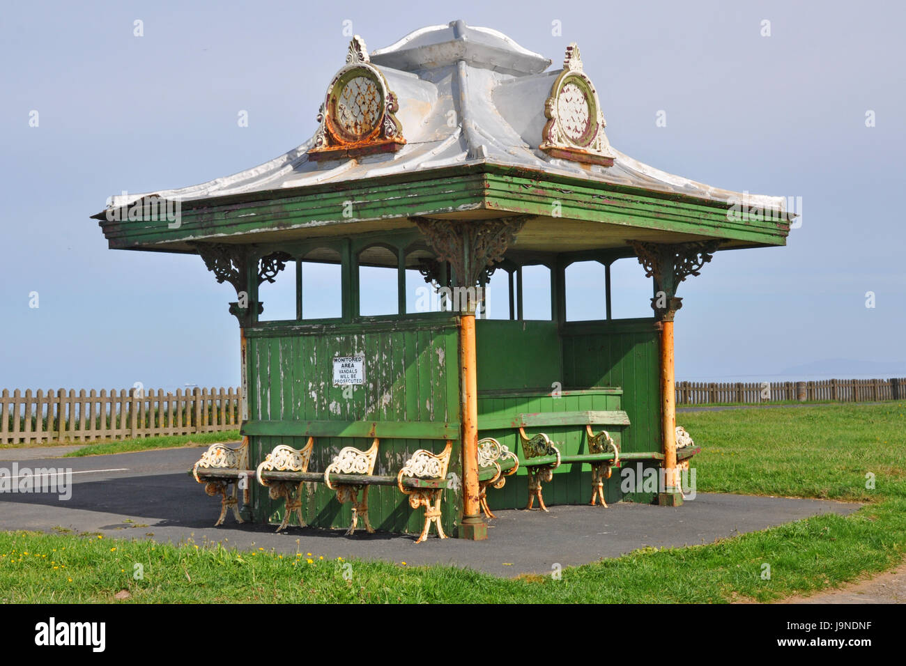Blackpool victorian shelter promenade hi-res stock photography and ...