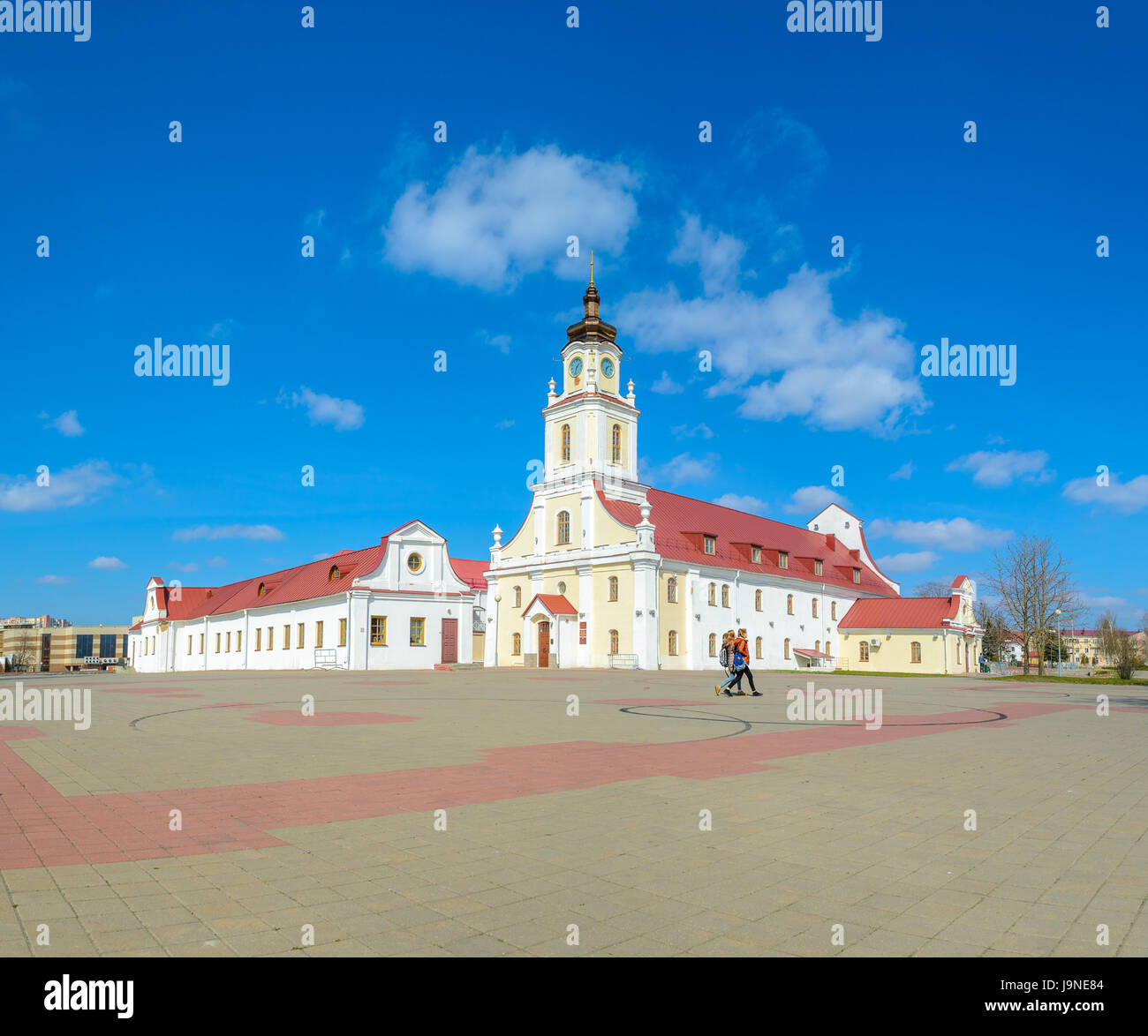 Belarus, Orsha - April 11, 2017: Old Town Hall in Orsha, Belarus. The ...
