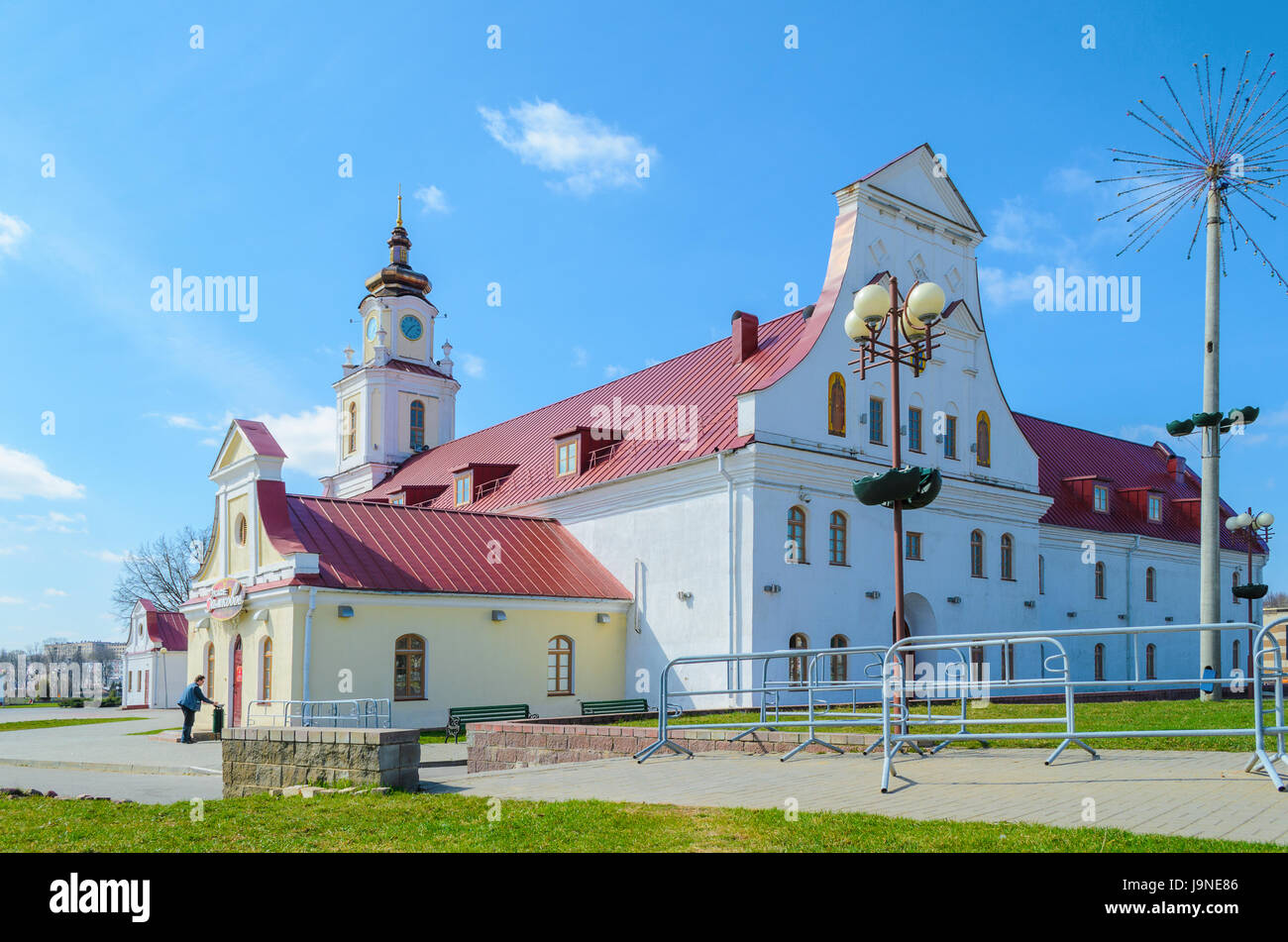 Belarus, Orsha - April 11, 2017: Old Town Hall in Orsha, Belarus. The ...