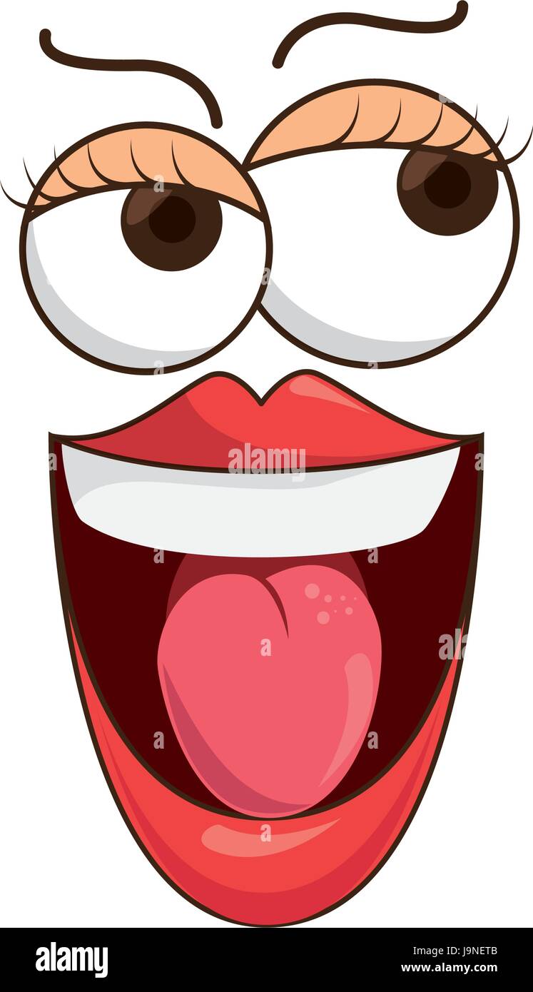 comic face icon Stock Vector Image & Art - Alamy