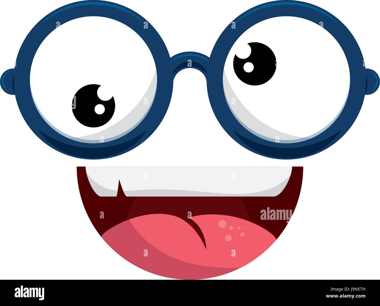 comic face icon Stock Vector Image & Art - Alamy