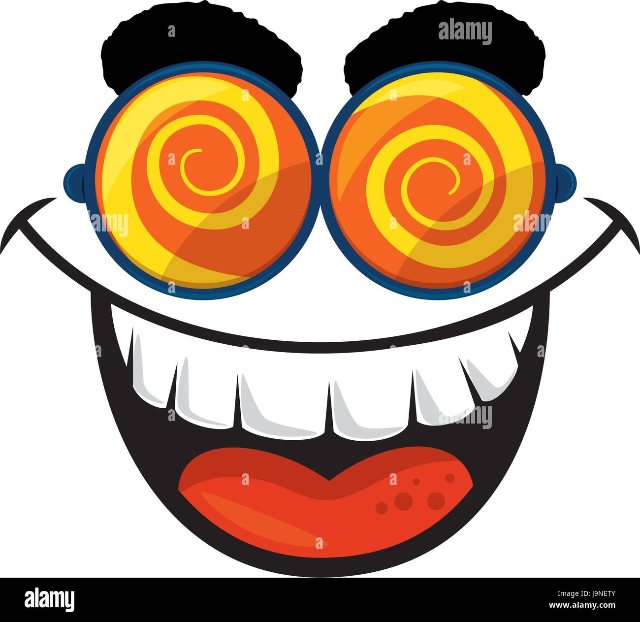 comic face icon Stock Vector Image & Art - Alamy