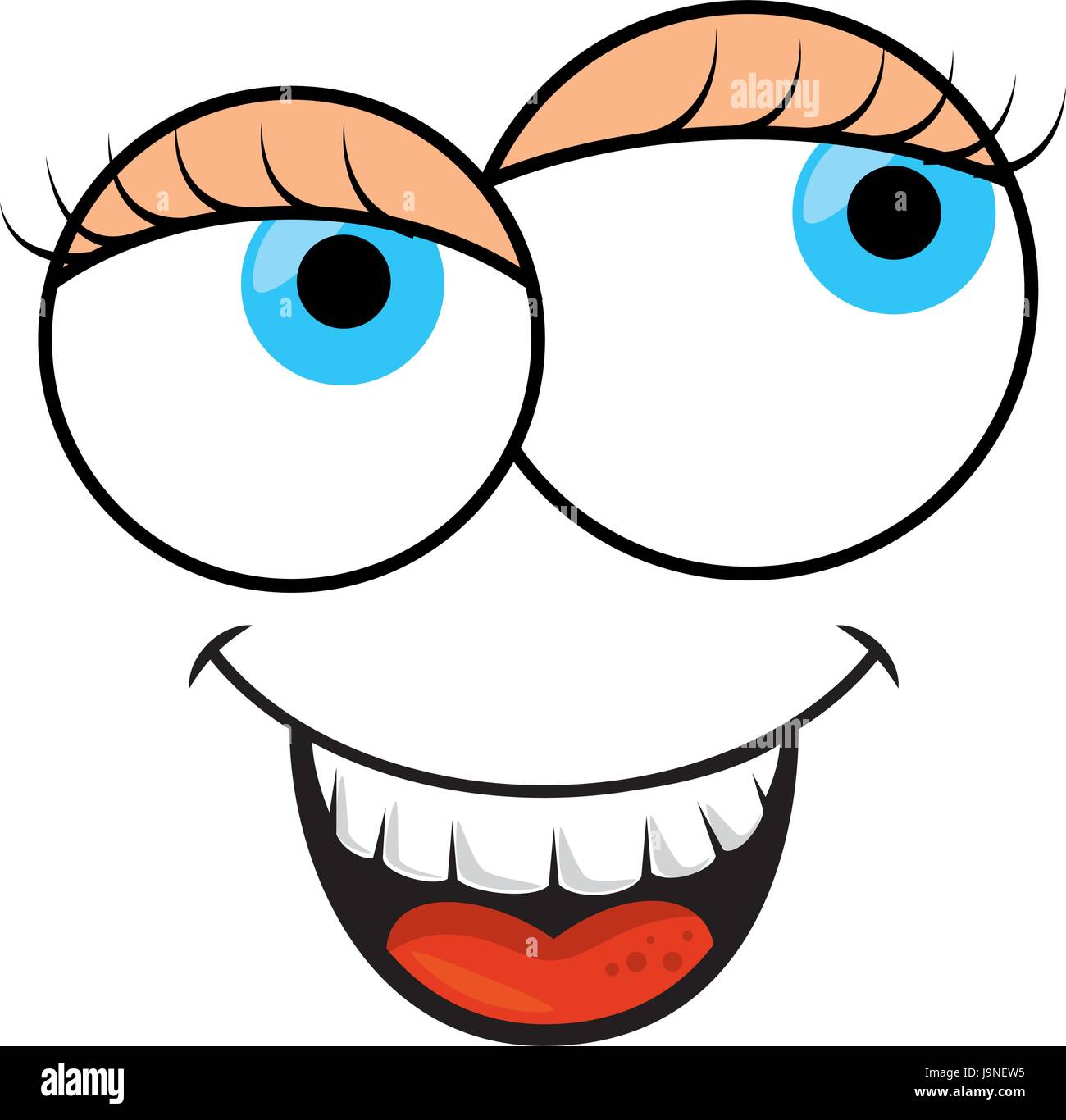 comic face icon Stock Vector Image & Art - Alamy