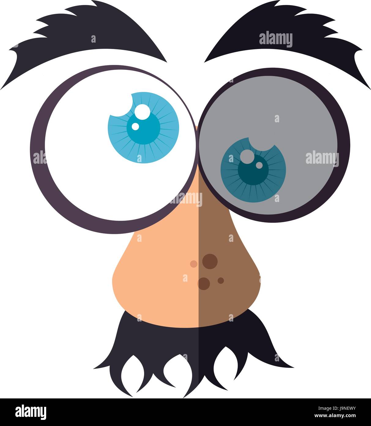 comic face icon Stock Vector Image & Art - Alamy