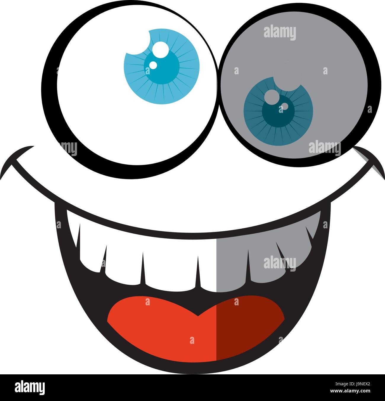 comic face icon Stock Vector Image & Art - Alamy
