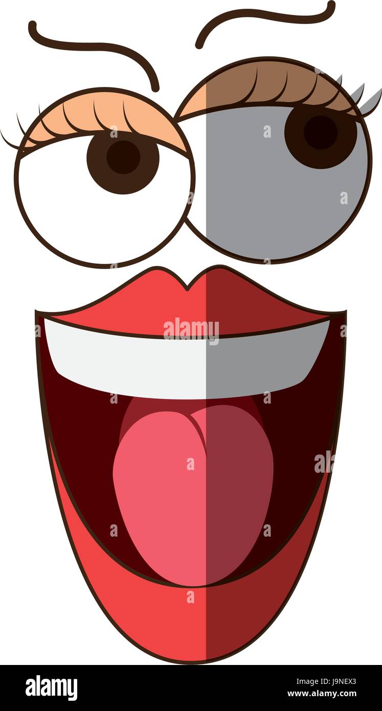 comic face icon Stock Vector Image & Art - Alamy