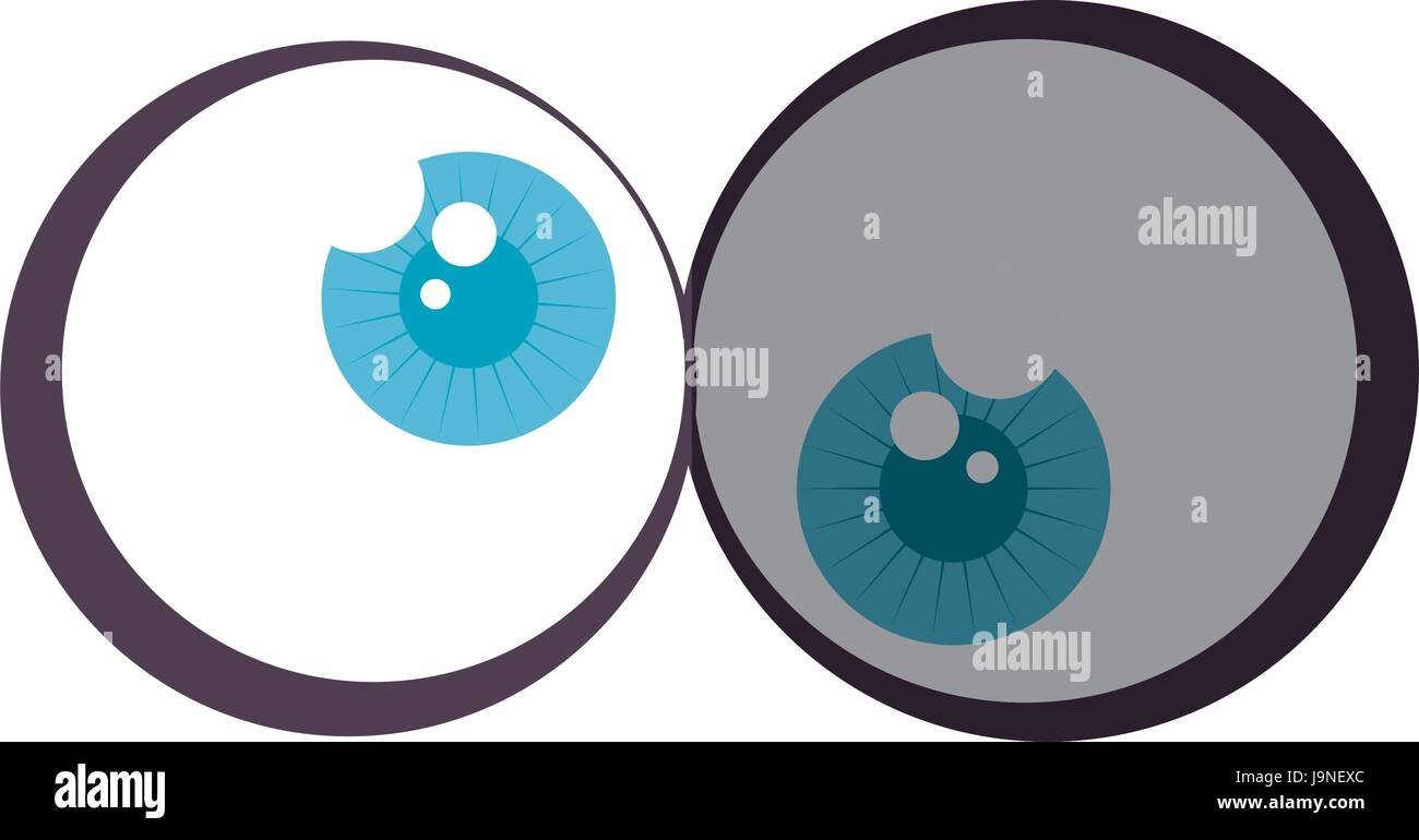 Comical eyes Stock Vector Images - Alamy