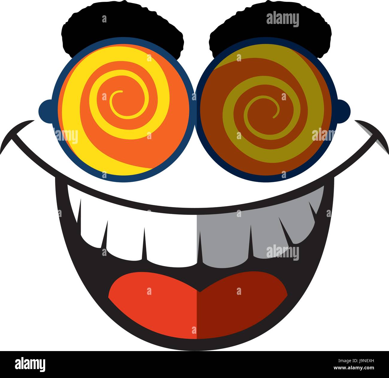 comic face icon Stock Vector Image & Art - Alamy