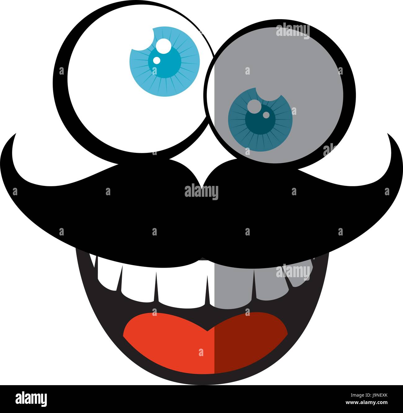 comic face icon Stock Vector Image & Art - Alamy