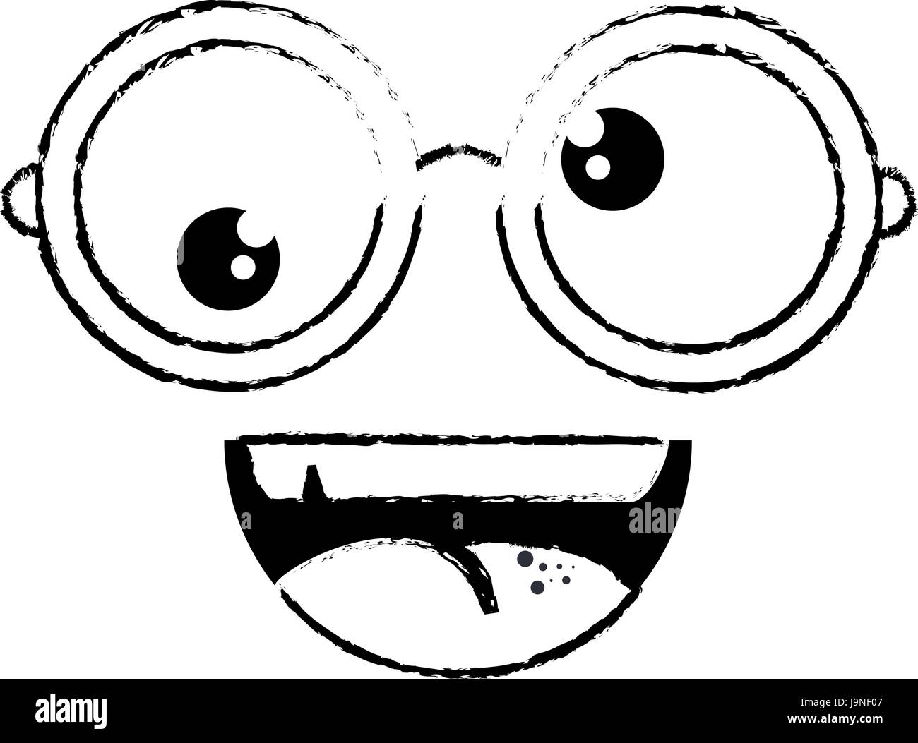 comic face icon Stock Vector Image & Art - Alamy