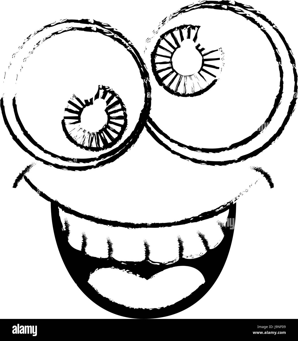 comic face icon Stock Vector Image & Art - Alamy