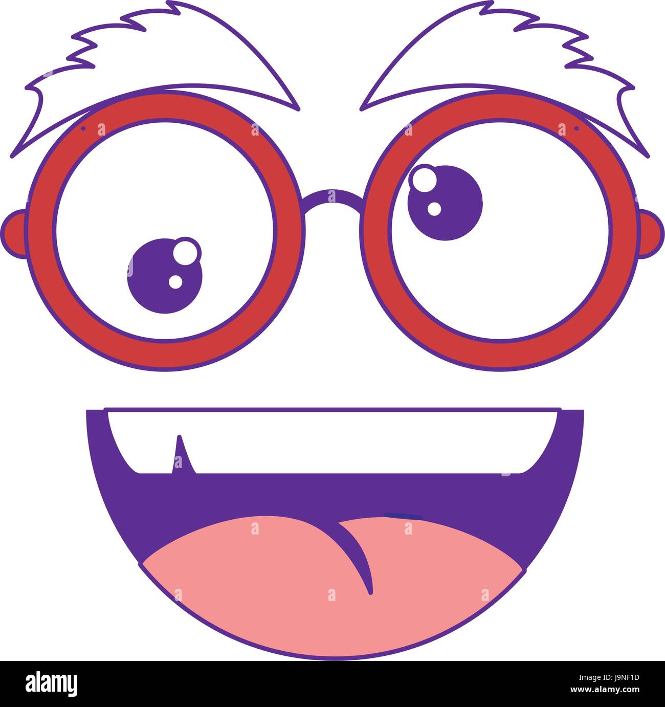 comic face icon Stock Vector Image & Art - Alamy