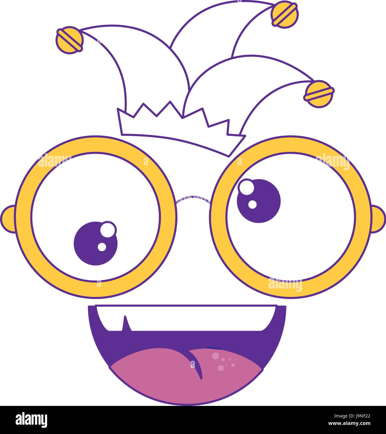 comic face icon Stock Vector Image & Art - Alamy