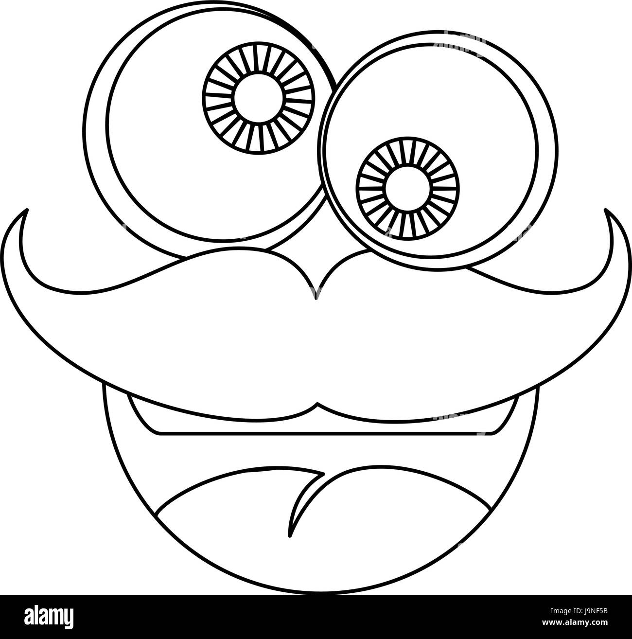 comic face design Stock Vector Image & Art - Alamy