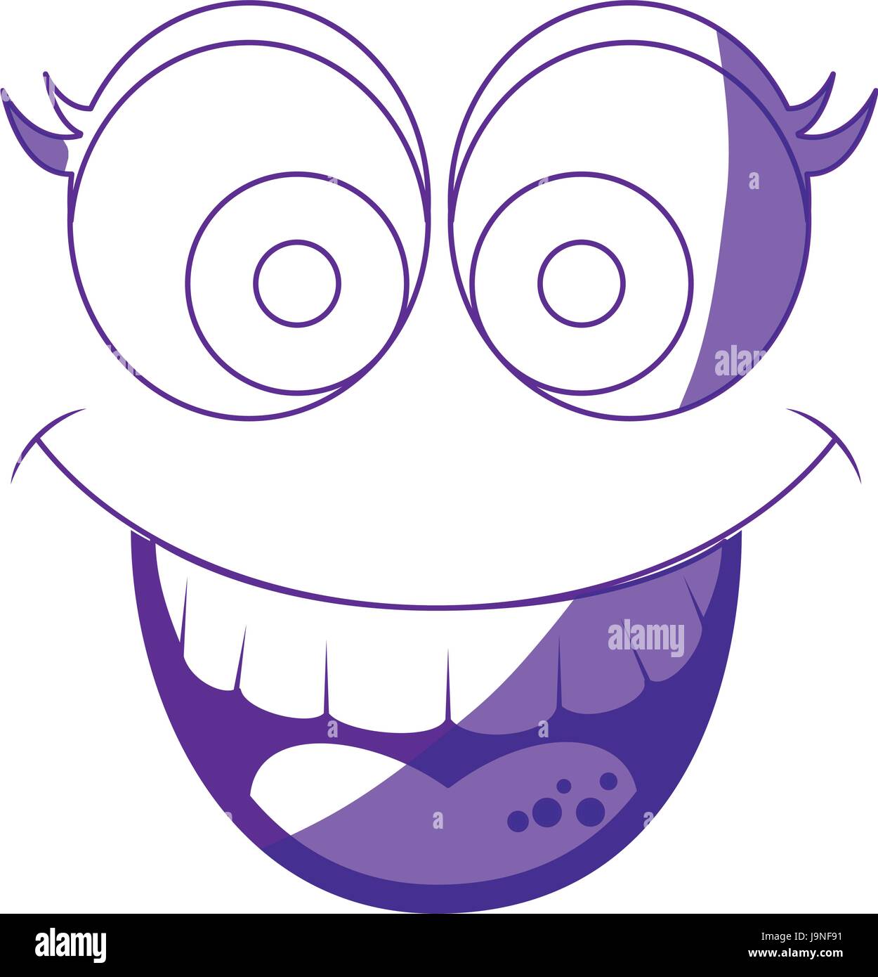 comic face icon Stock Vector Image & Art - Alamy