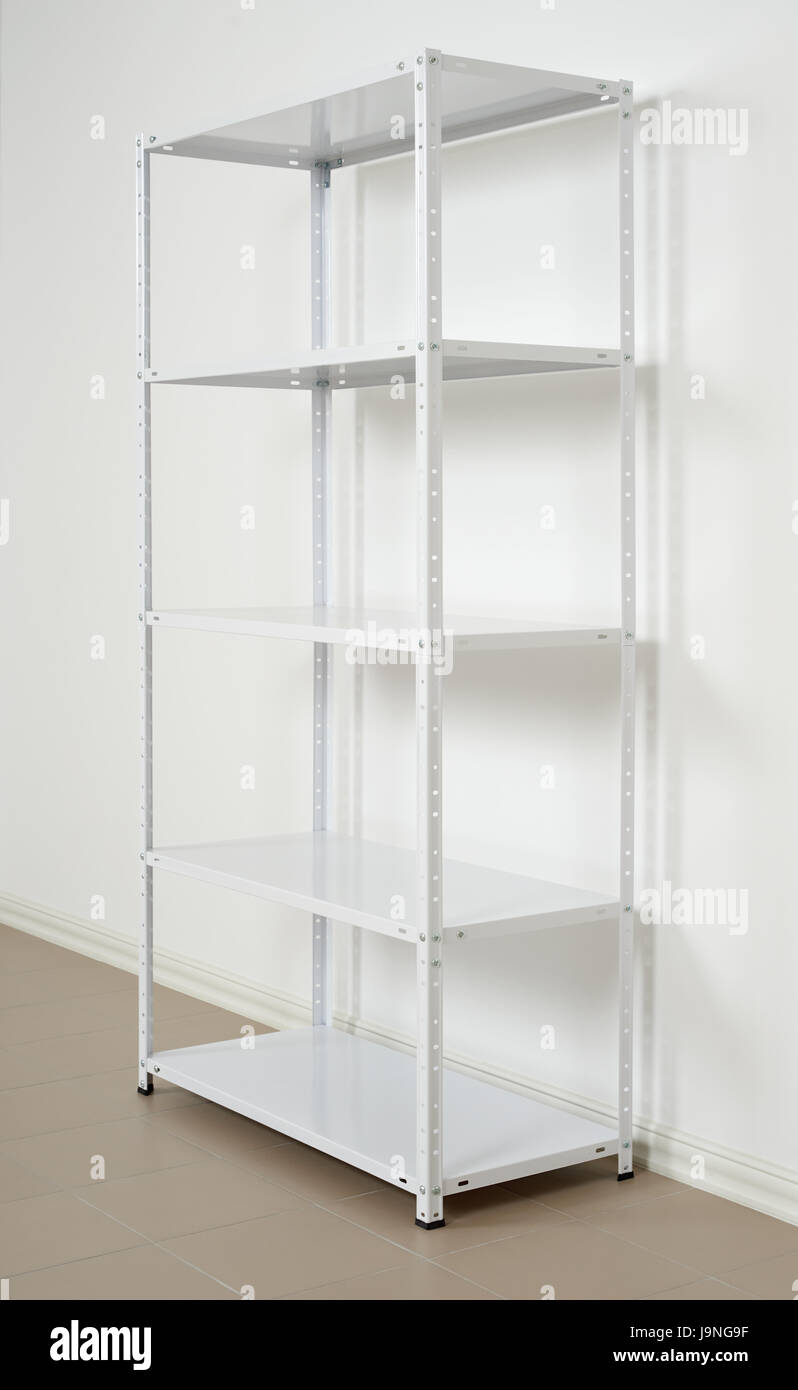 Empty storeroom shelves hi-res stock photography and images - Alamy