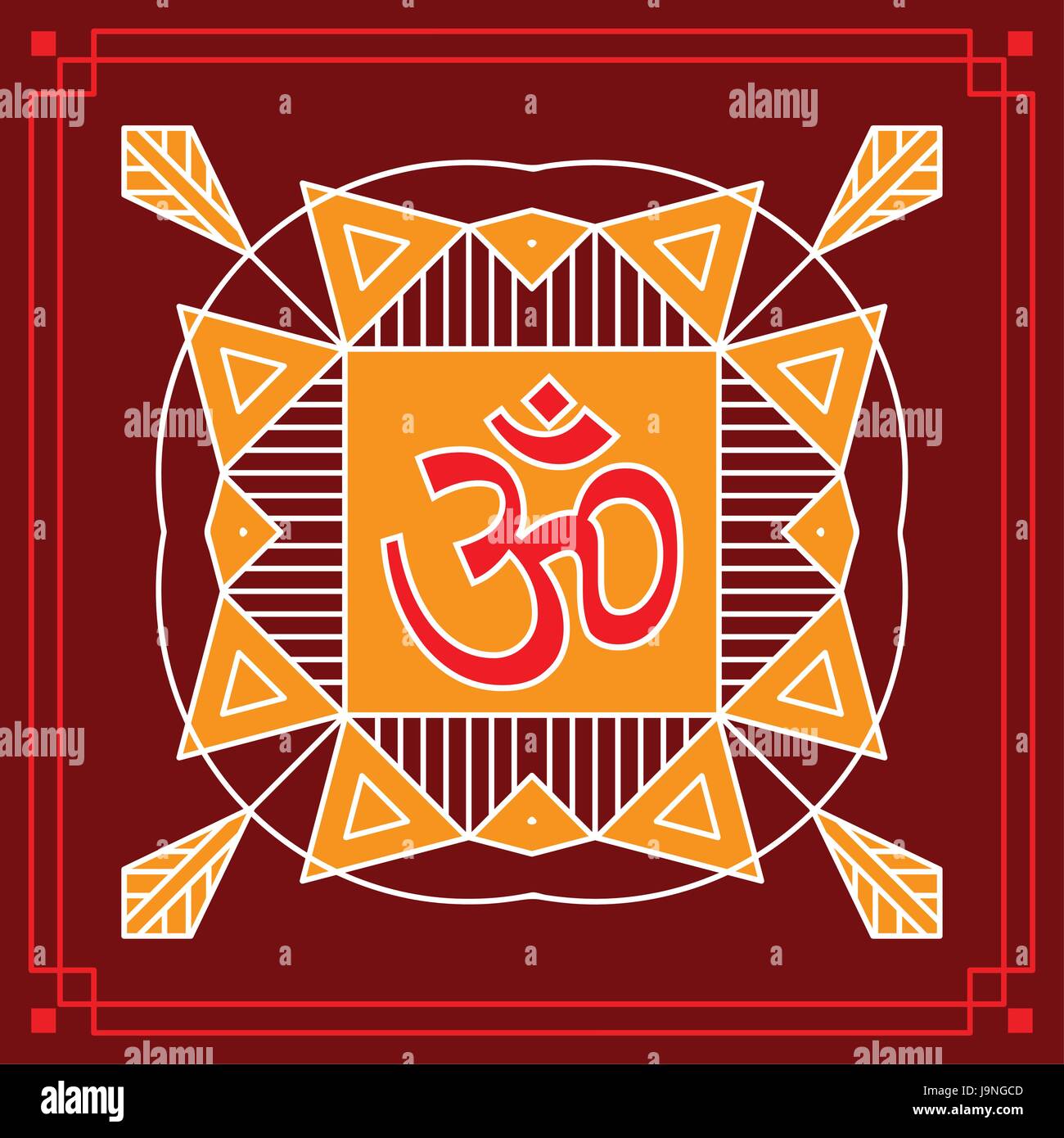 Swastik Stock Vector Images - Alamy