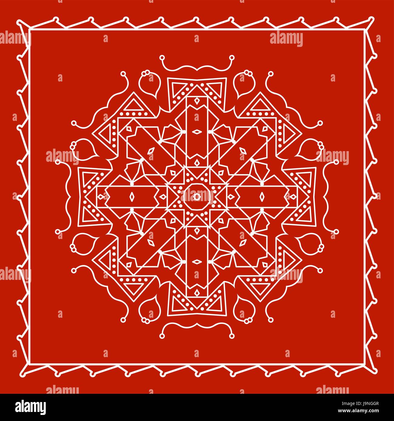 Traditional wall painting india Stock Vector Images - Alamy