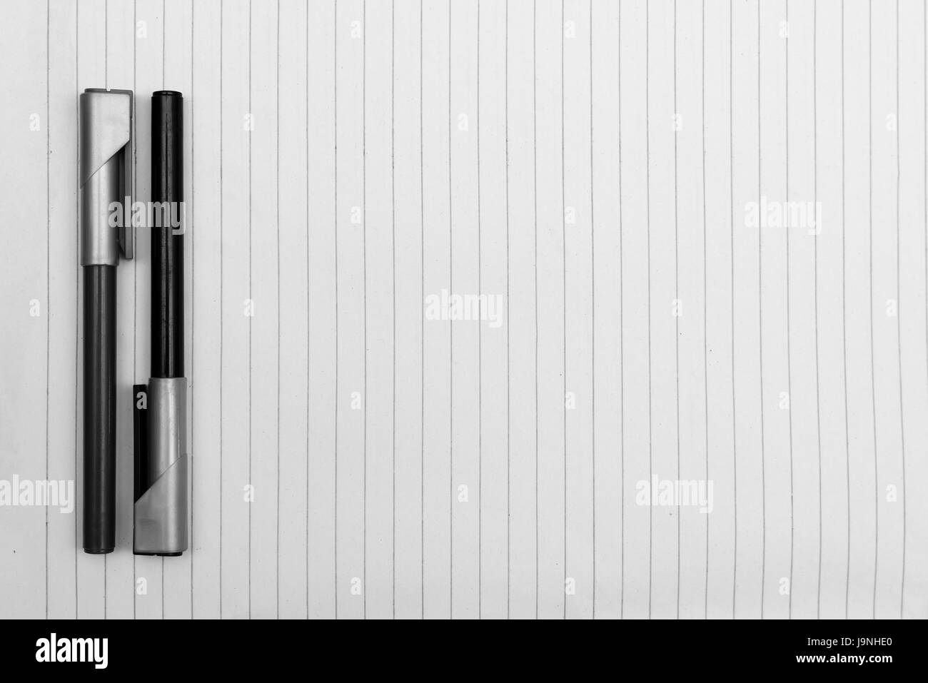 Pen on Paper Stock Photo - Alamy