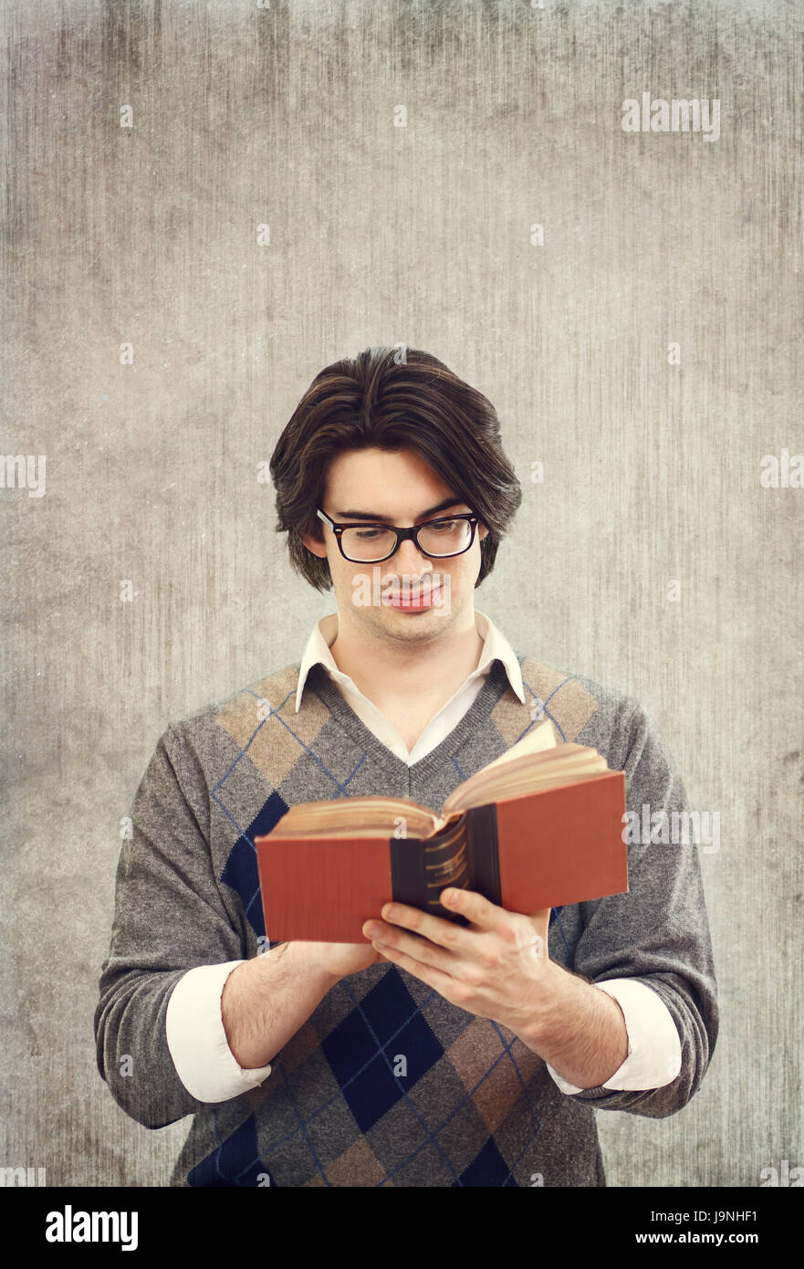 guy, study, laugh, laughs, laughing, twit, giggle, smile, smiling ...