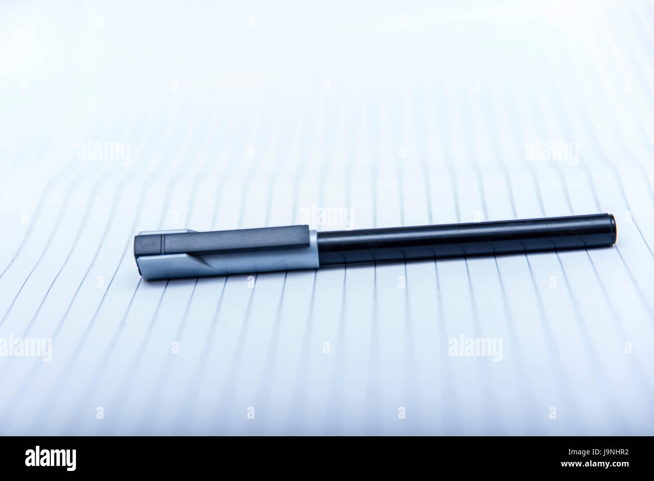 Pen on Paper Stock Photo - Alamy