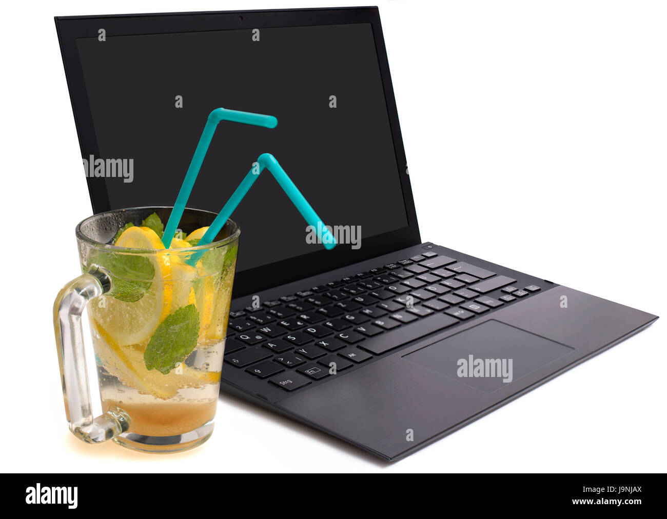refreshment at office Stock Photo - Alamy
