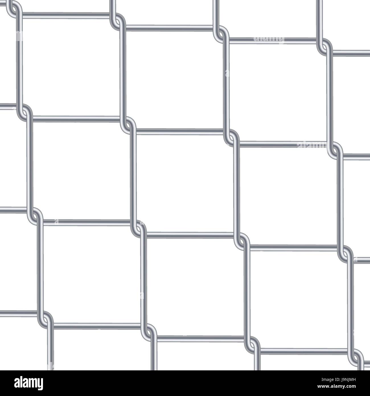 Chain Link Fence Background. Industrial Style Wallpaper. Realistic ...