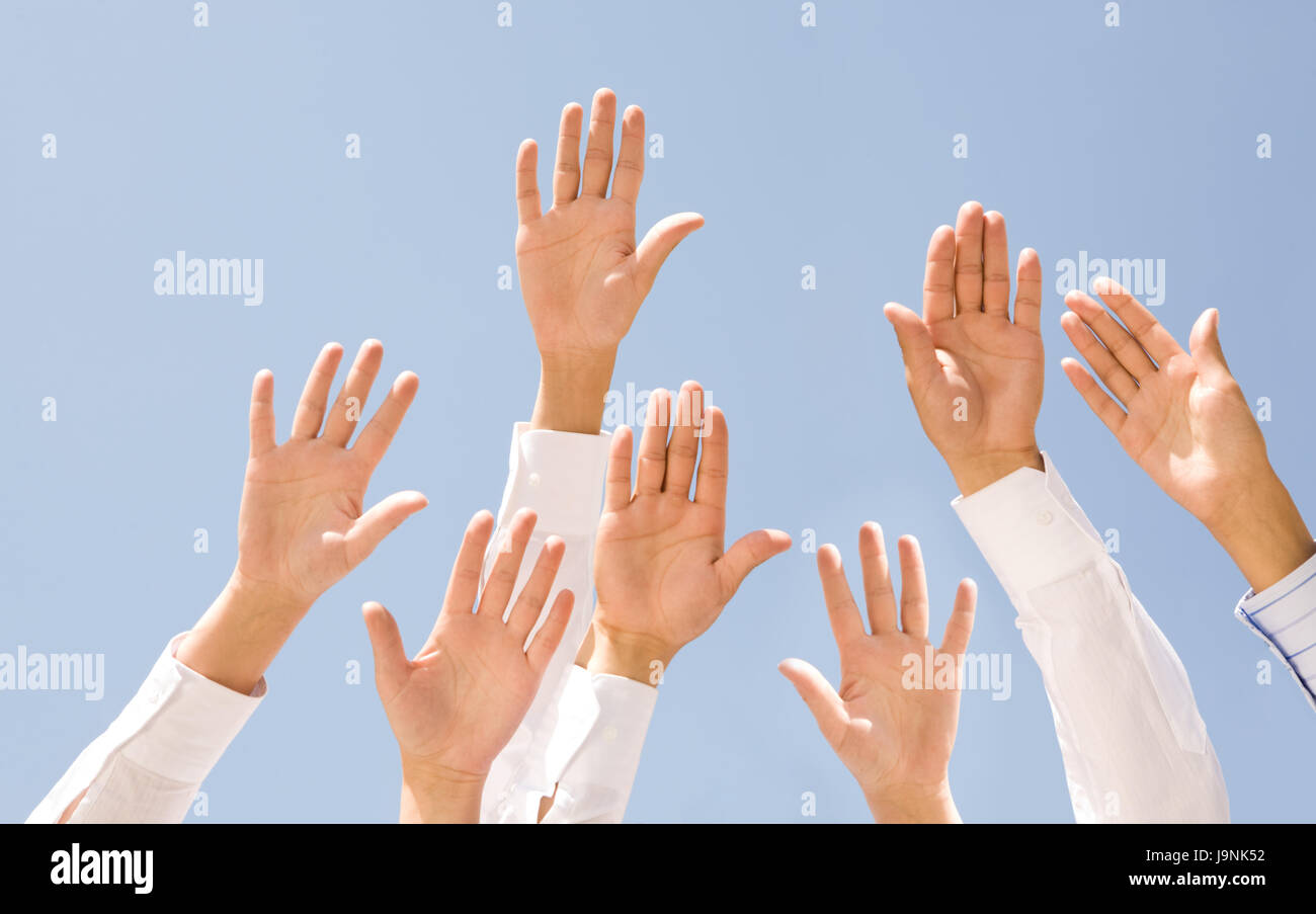 gesture, blue, upwards, hand, friendship, finger, model, design ...