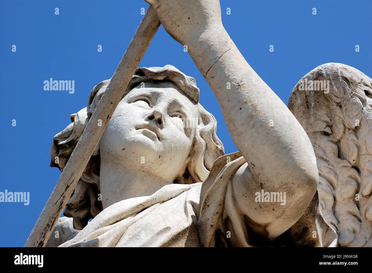 monument, statue, Rome, roma, marble, angel, angels, landmark, white ...