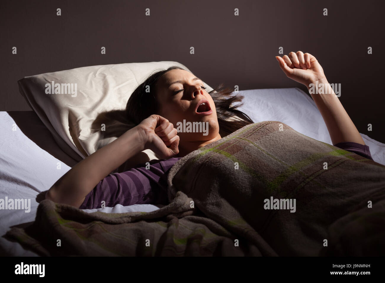 Waking up early hi-res stock photography and images - Alamy