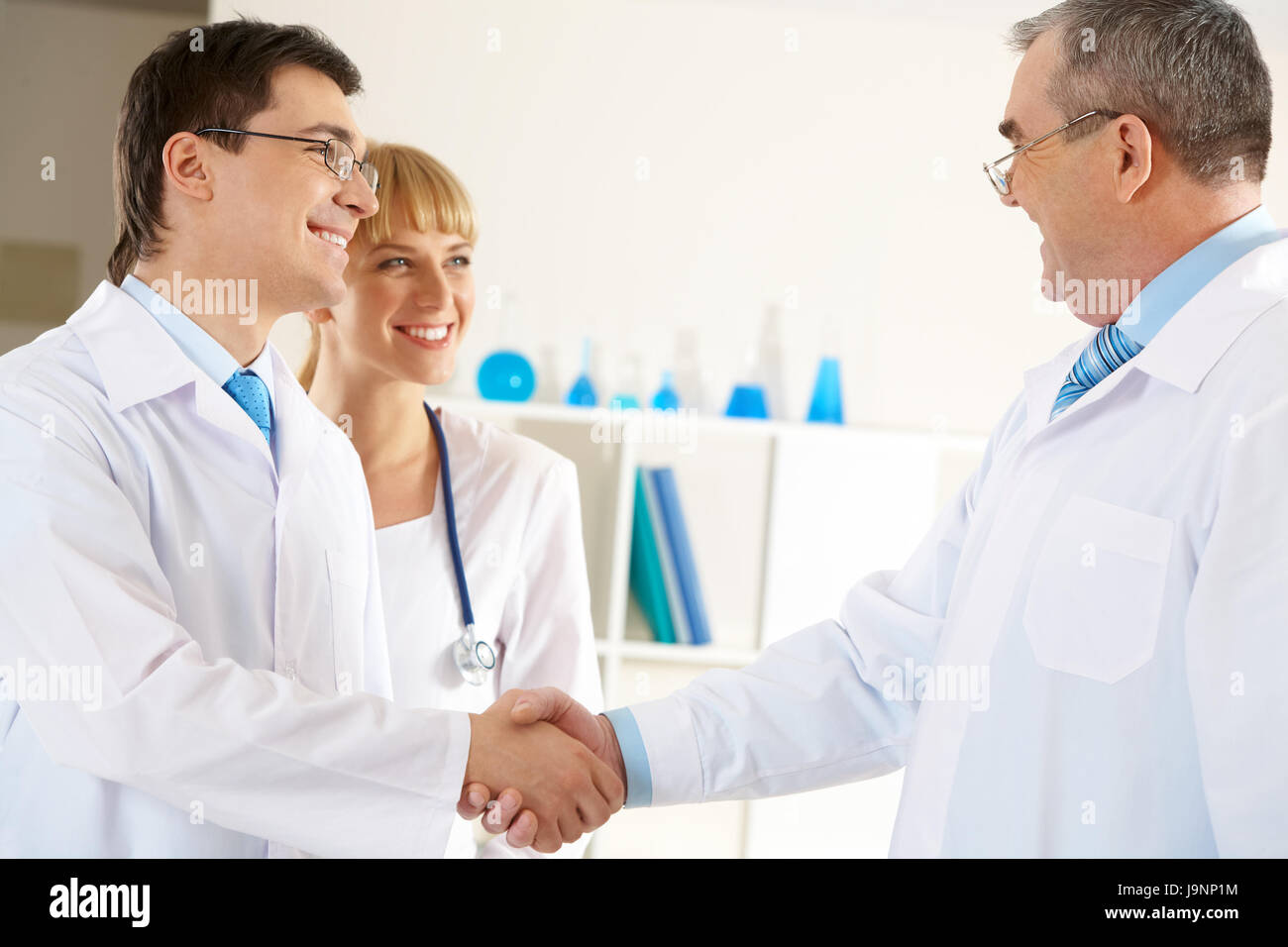 doctor, physician, medic, medical practicioner, woman, gesture, blue ...