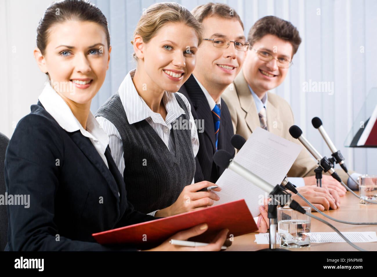 woman, office, seminar, laugh, laughs, laughing, twit, giggle, smile ...