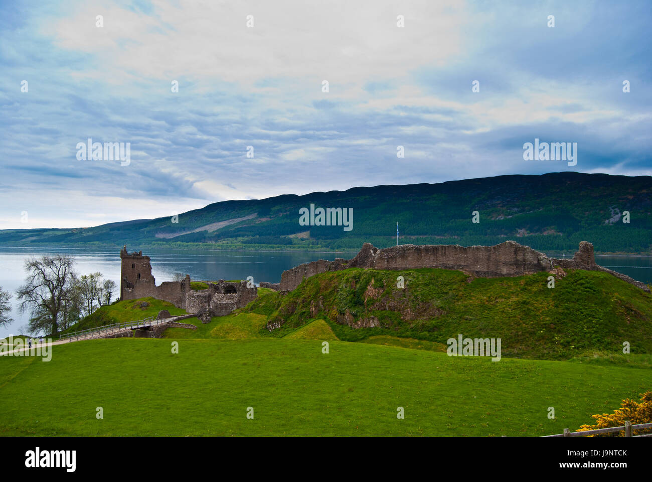 monument, famous, europe, ruin, scotland, highlands, medieval, fresh ...