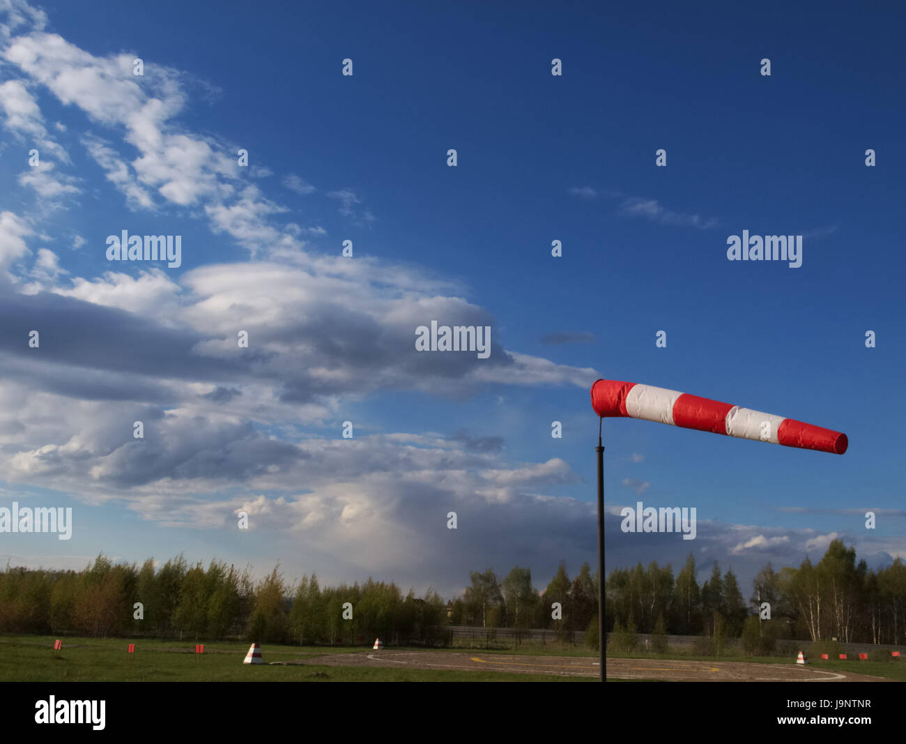 Helipad warning sign hi-res stock photography and images - Alamy