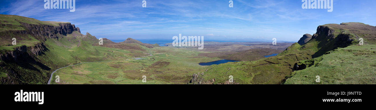 blue, highland, sight, view, outlook, perspective, vista, panorama ...
