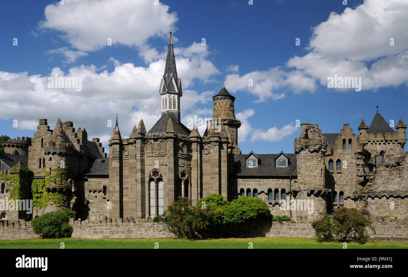 chateau, castle, tower, monument, park, tourism, attraction, wall ...