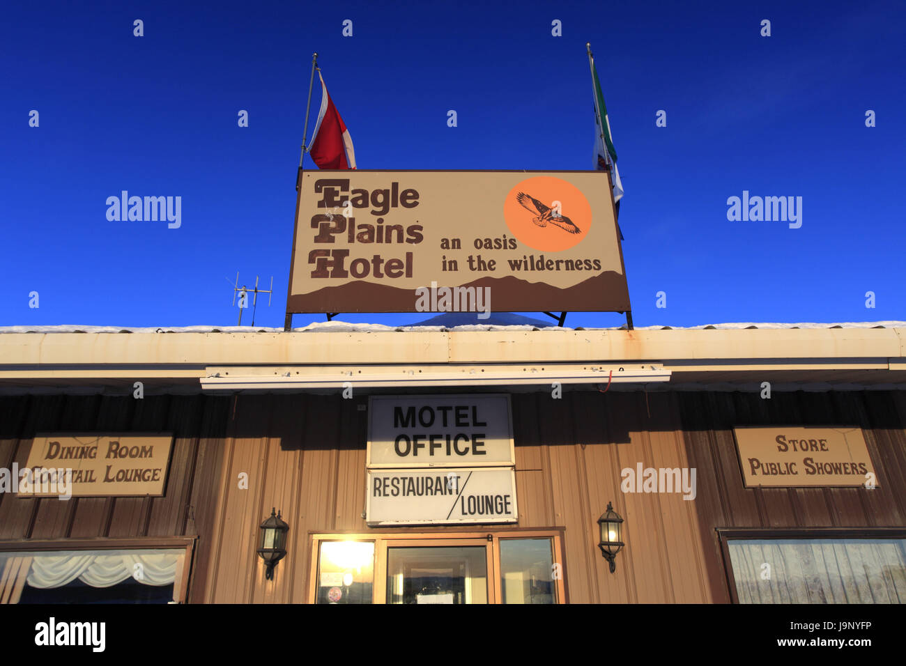 North America,Canada,Yukon territory,Dempster highway,Eagle Plains ...