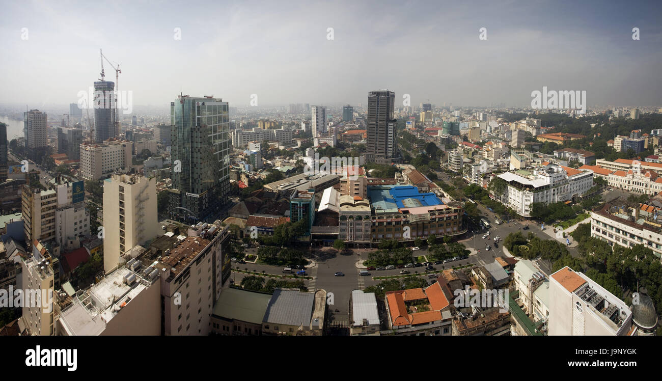 Vietnam,Ho Chi Minh Stadt,town view Stock Photo - Alamy
