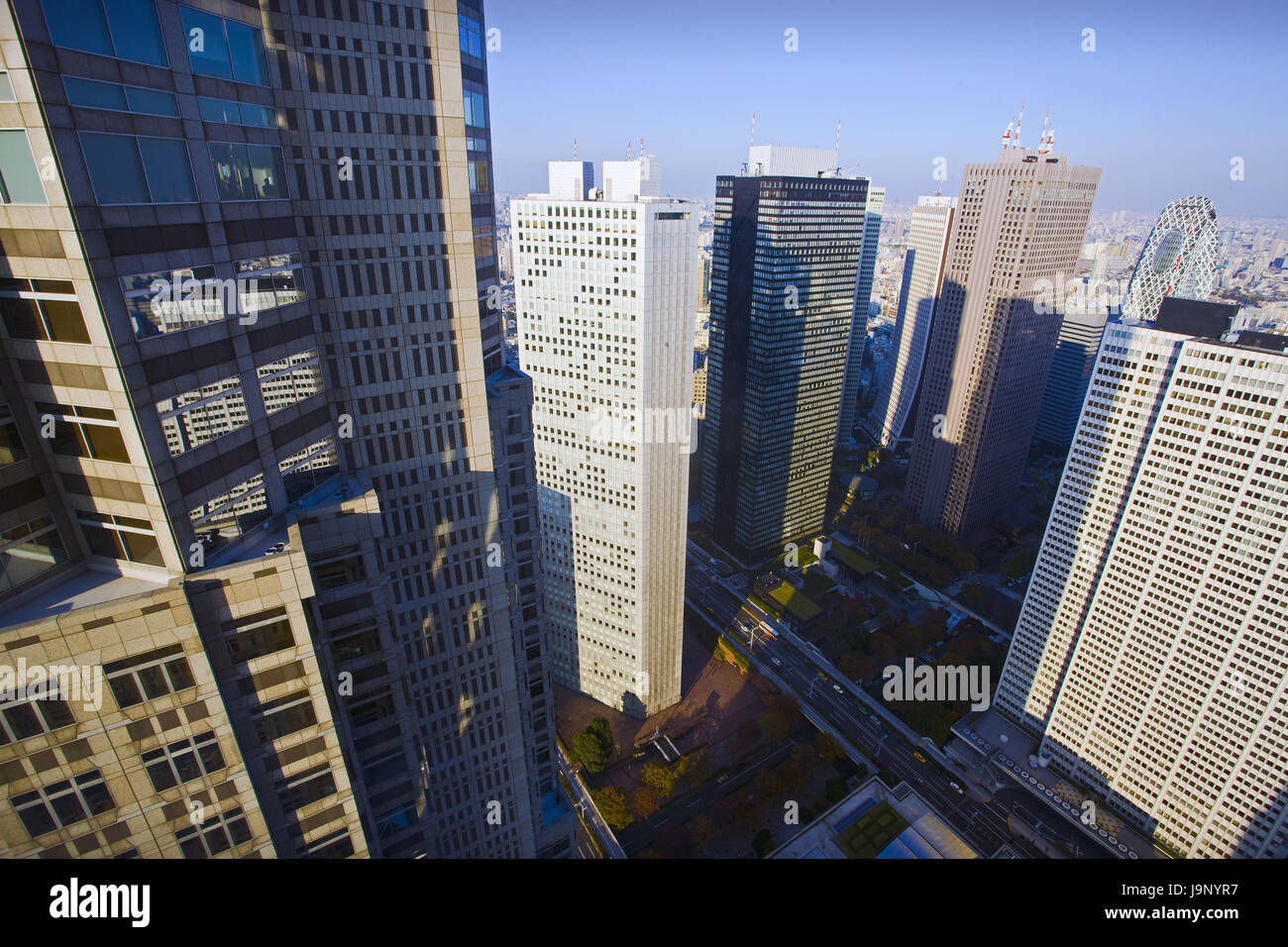 Japan,Tokyo,Shinjuku District,west Side,high rises Stock Photo - Alamy