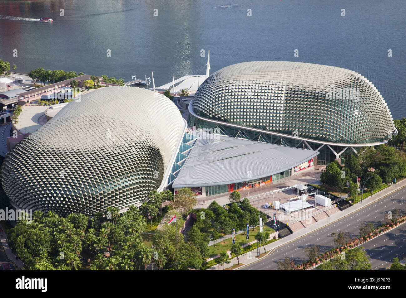 Singapore,Singapore town,Esplanade drive,Esplanade Theatres on the Bay ...