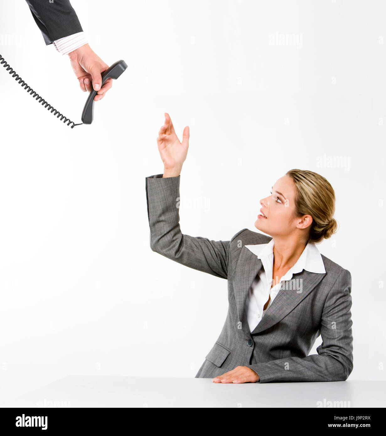 woman, telephone, phone, gesture, profile, humans, human beings, people ...