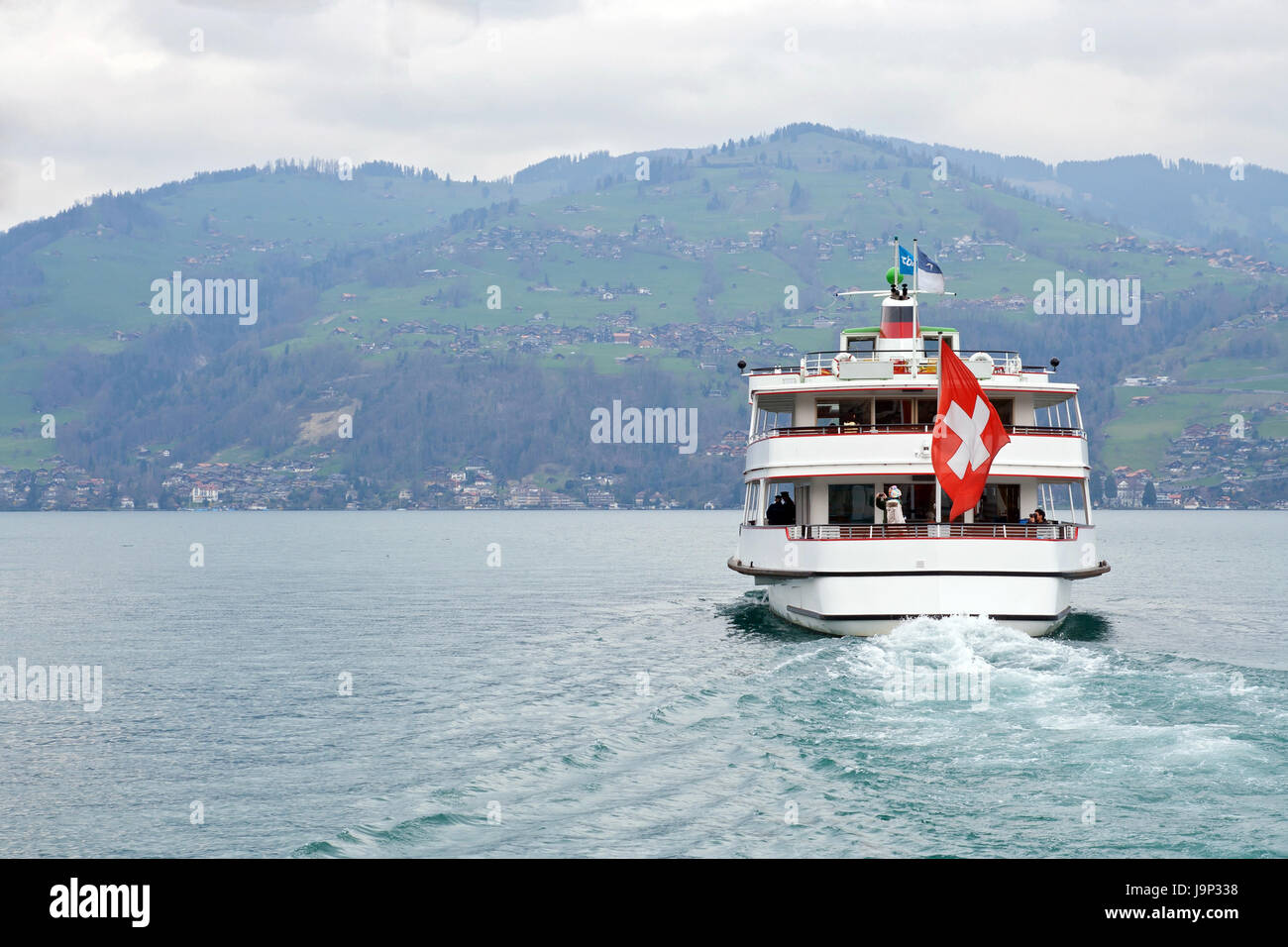 switzerland, transport, passenger, boat, ship, fresh water, lake ...