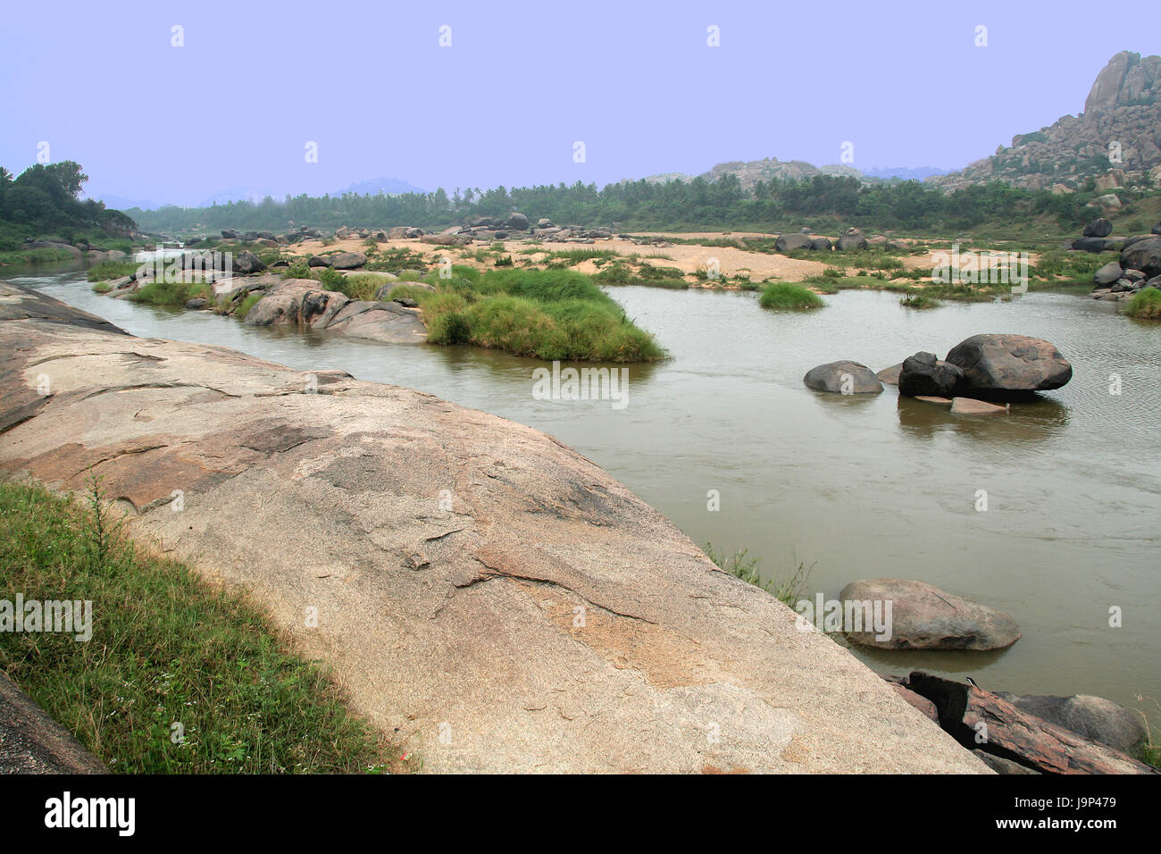 flow, mountains, stream, horizontal, watercourse, current, terrain ...