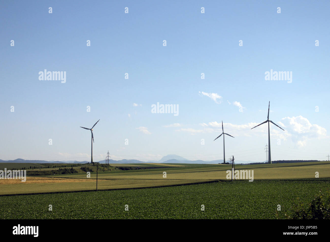 Wind farm in lowlands hi-res stock photography and images - Alamy