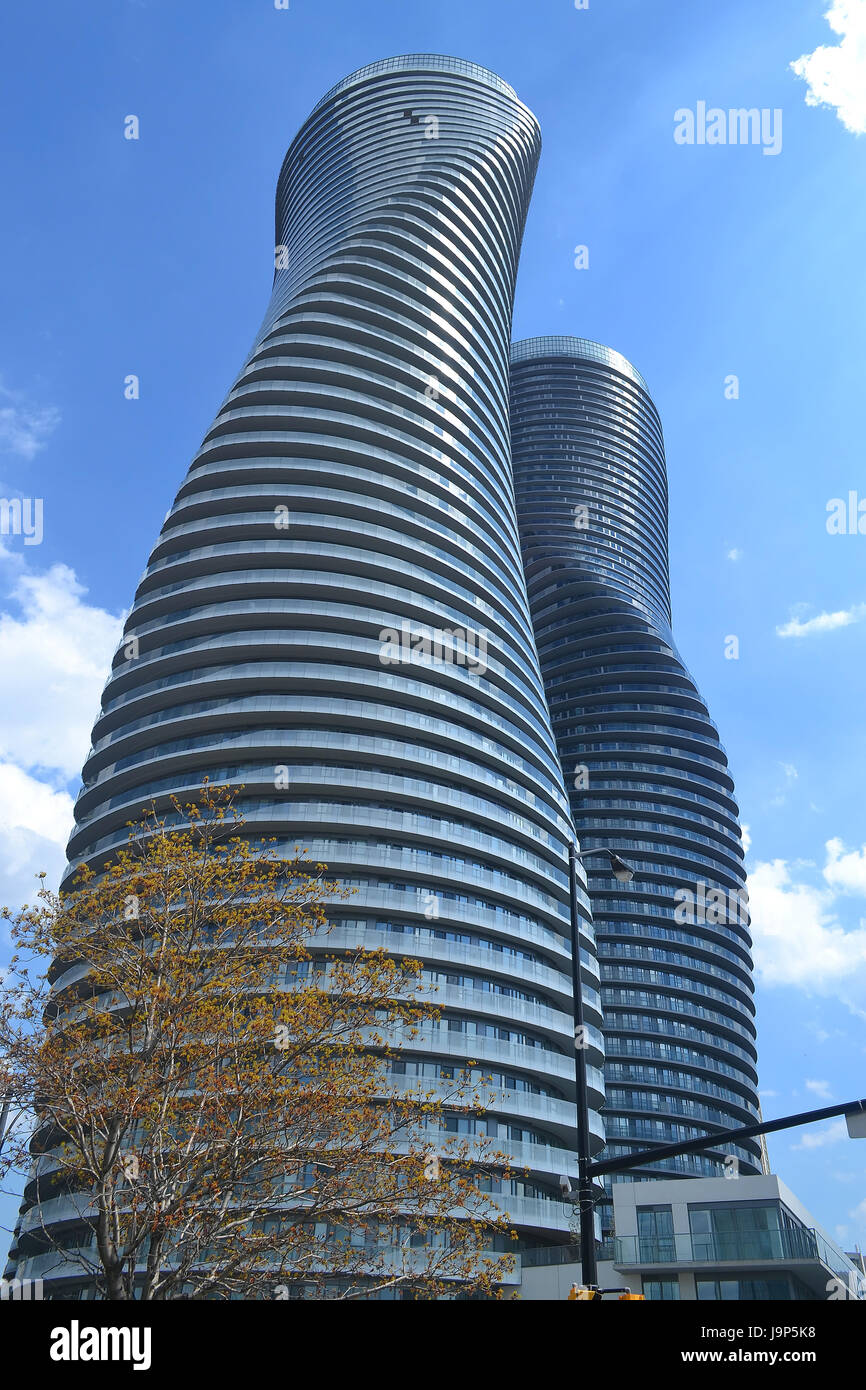 tower, city, town, modern, modernity, skyscrapers, skyscraper, round ...