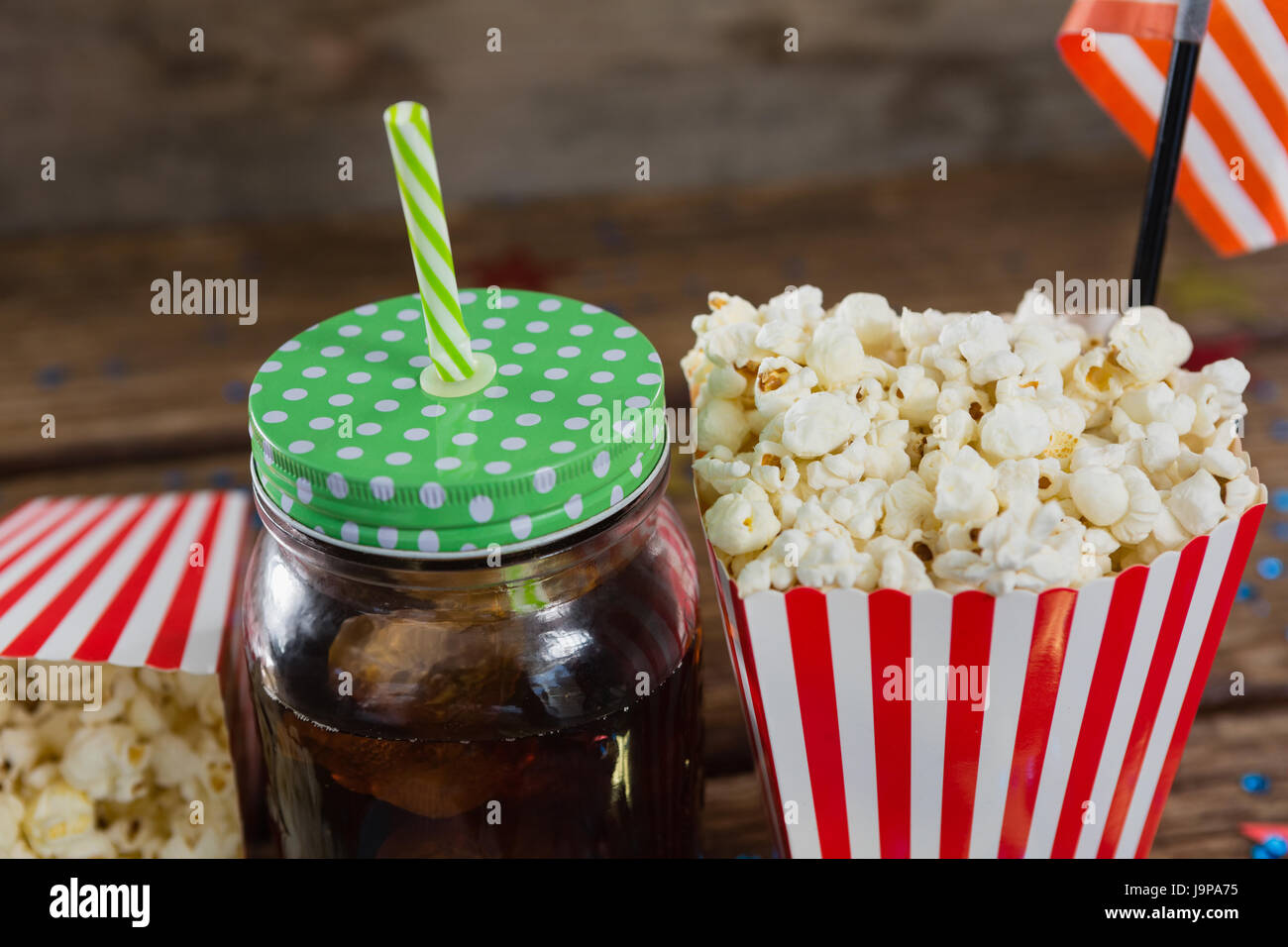 Popcorn jar hi-res stock photography and images - Alamy