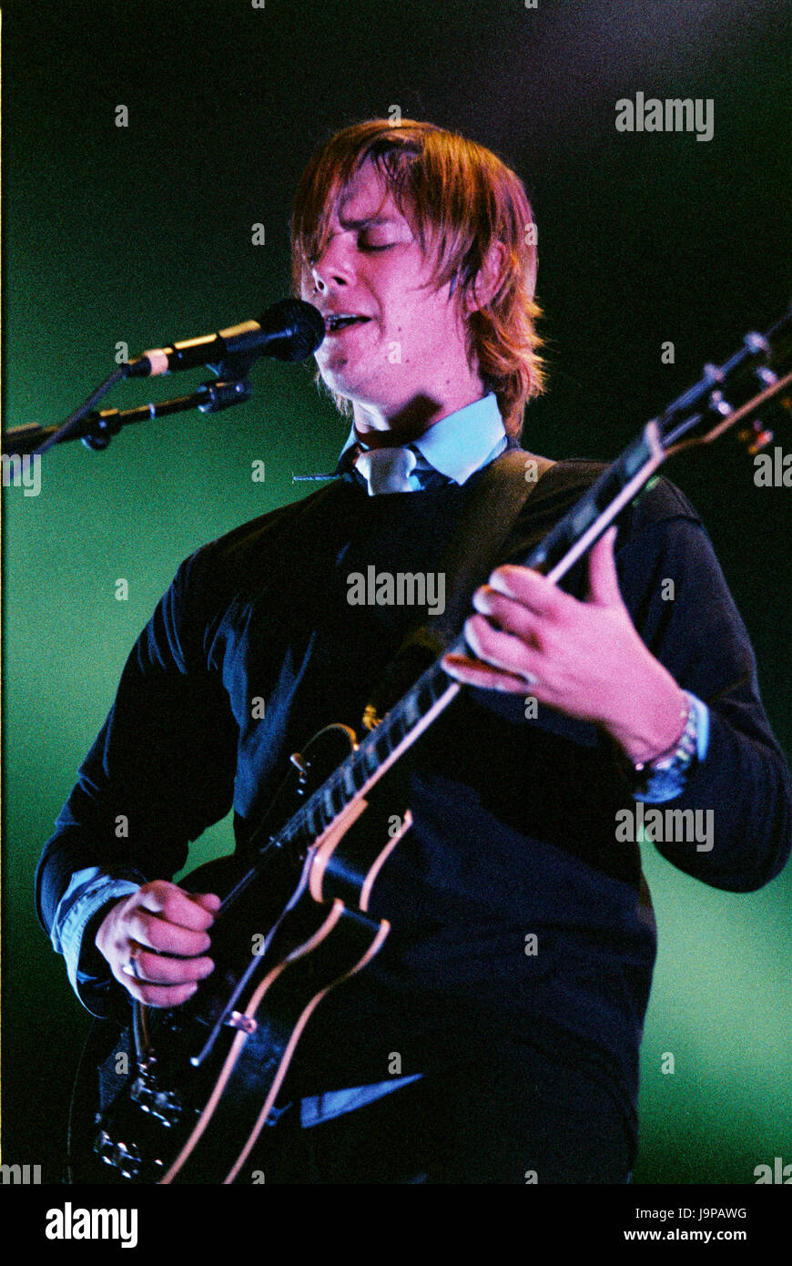 INTERPOL performing at The Greek Theater in Hollywood, CA on September ...