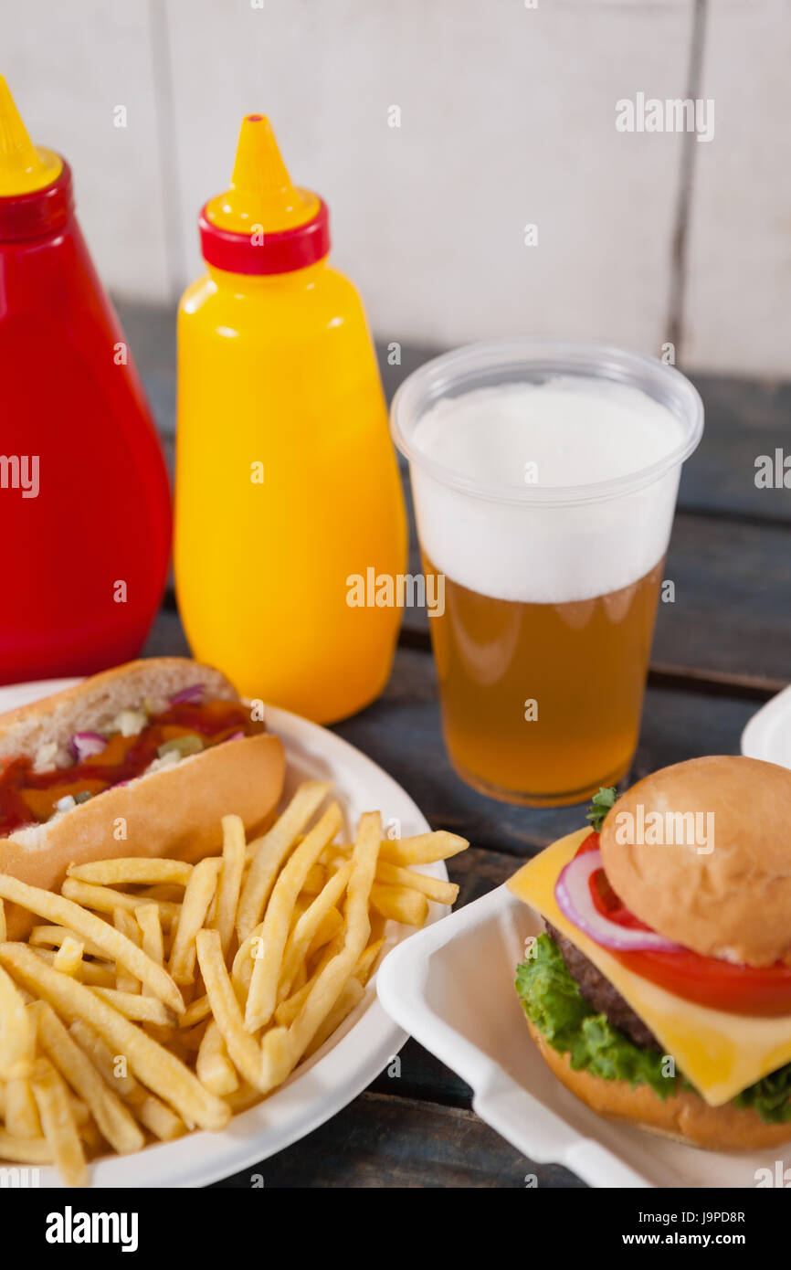 Drink and snacks hi-res stock photography and images - Alamy