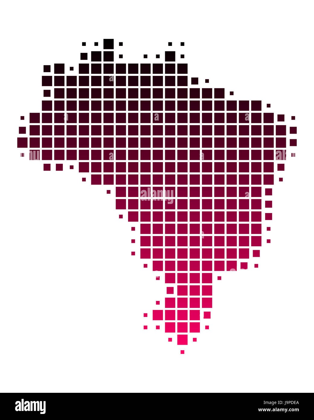 map of brazil Stock Photo - Alamy